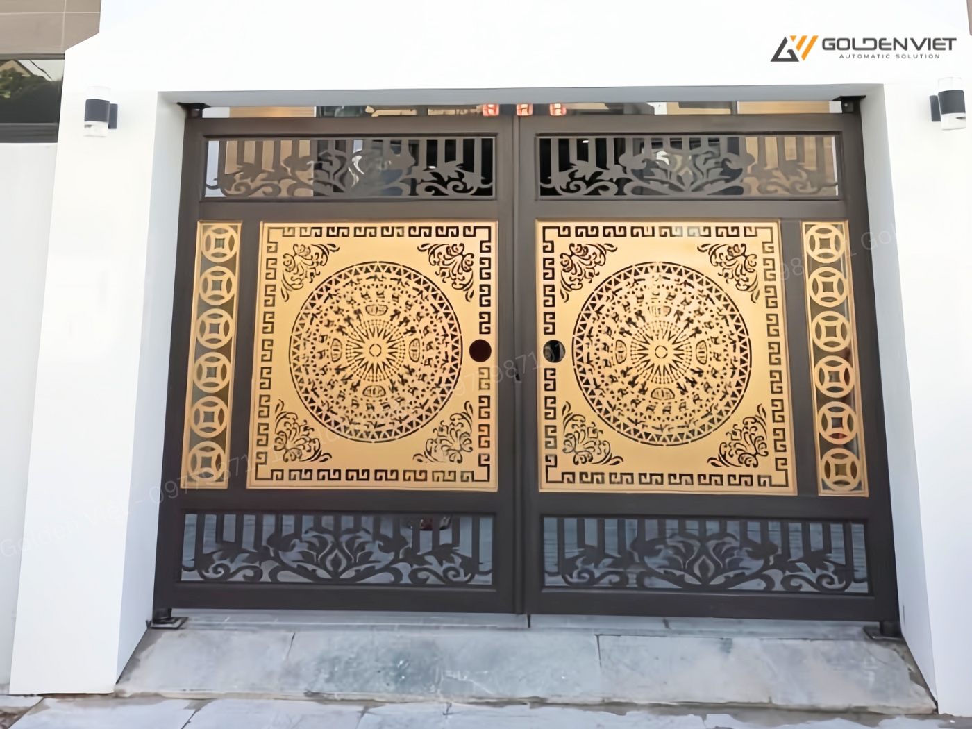 50+ mẫu cổng CNC 2 cánh đẹp, tinh xảo nhất hiện nay