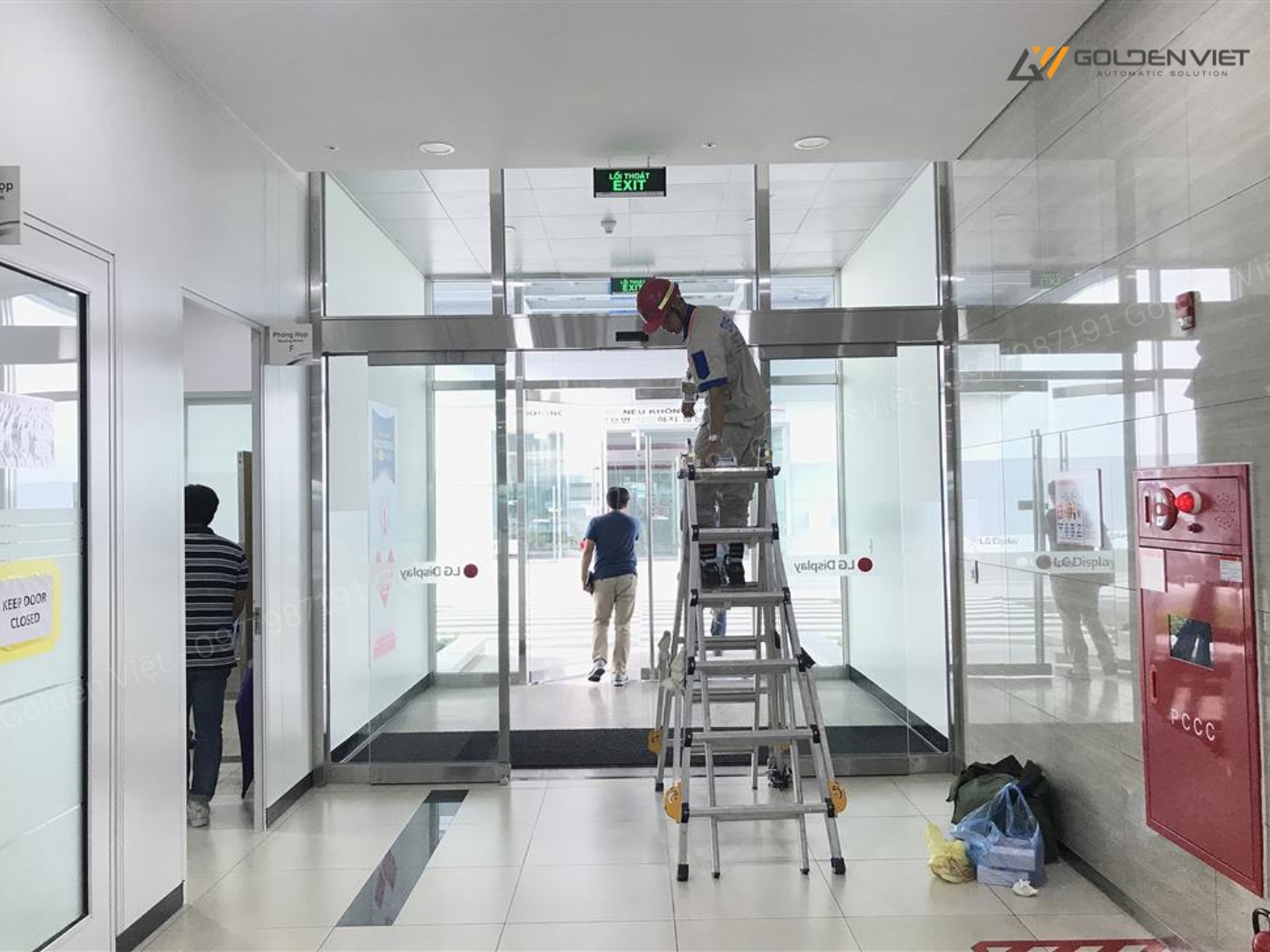 Báo giá cửa tự động Cortech Hàn Quốc